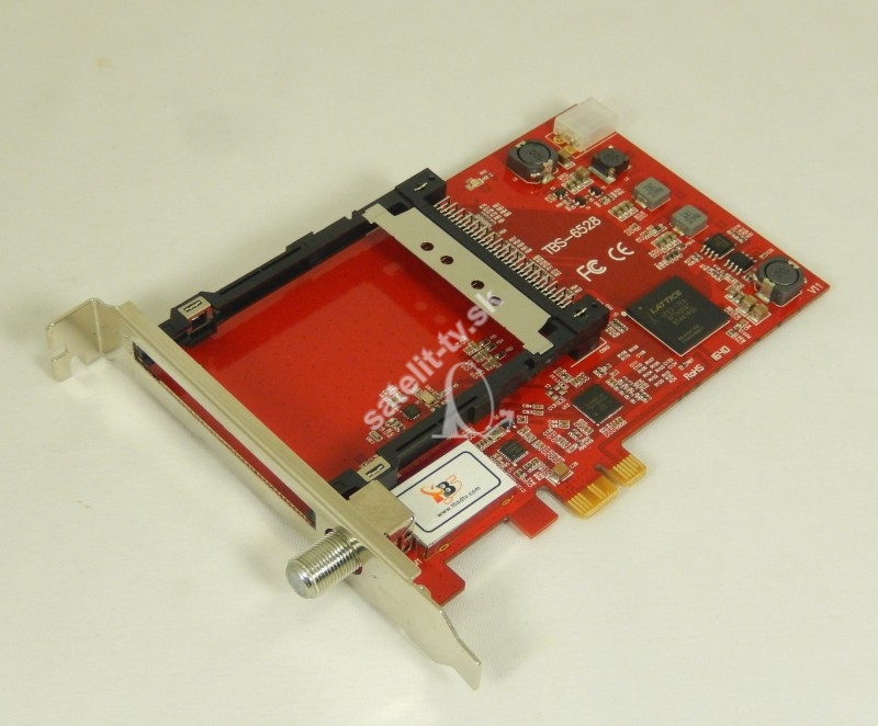 TBS6528 Multi Standard Tv Tuner CI PCI-e Card - Satelit do PC - SATELIT-TV satelitné prijímače