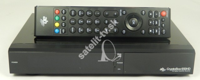 AB CryptoBox 650HD s HDMI káblom a aktuálnym softwérom - Conax, UNI ...