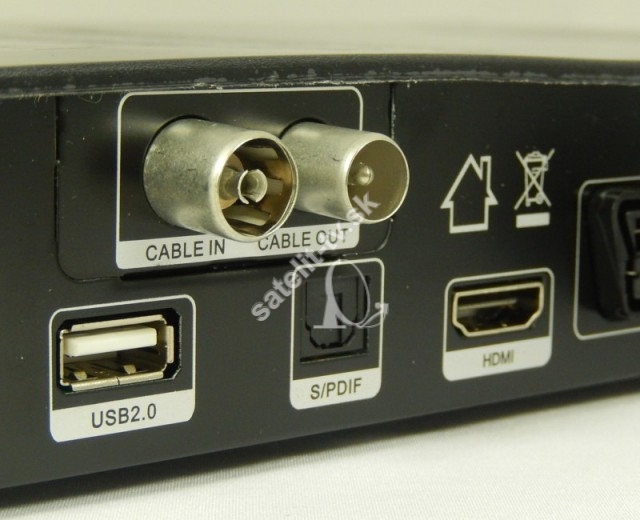 AB CryptoBox 650HDC + HDMI kábel zdarma + aktuálny softwér - DVB-C ...