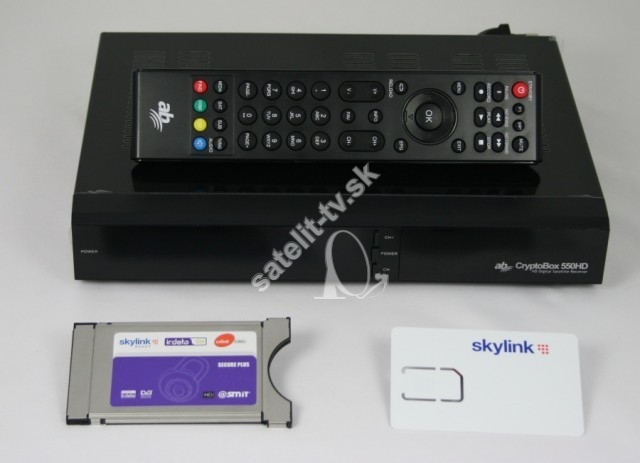 AB Cryptobox 650Hd , karta skylink , modul Skylink , certifikovany ...