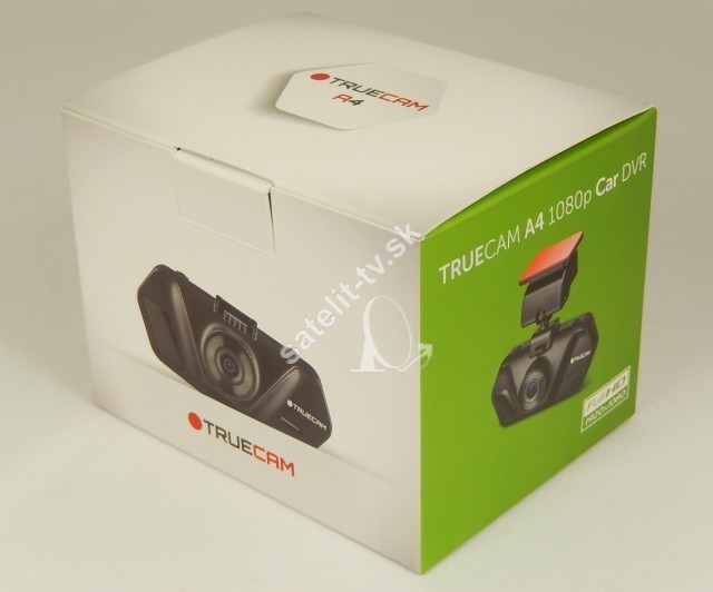 Truecam A7, kamera do auta, cierna skrinka do auta, kamera na sklo do ...