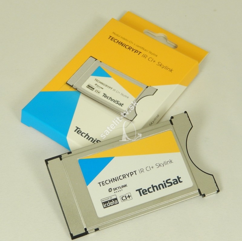 Dekódovací CI modul CAM TechniSat TechniCrypt CI+ V2 - Irdeto - SATELIT ...