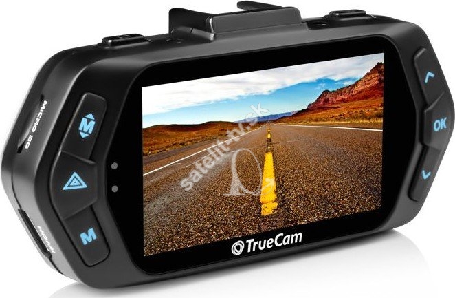Profesionálna autokamera zo zadnou kamerou TrueCam A6 - Autokamery ...