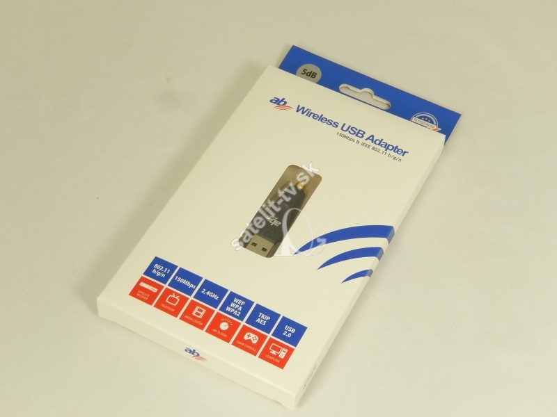 AB CryptoBox WiFi Dongle 5dBi s anténou - Wifi dongle - SATELIT-TV ...